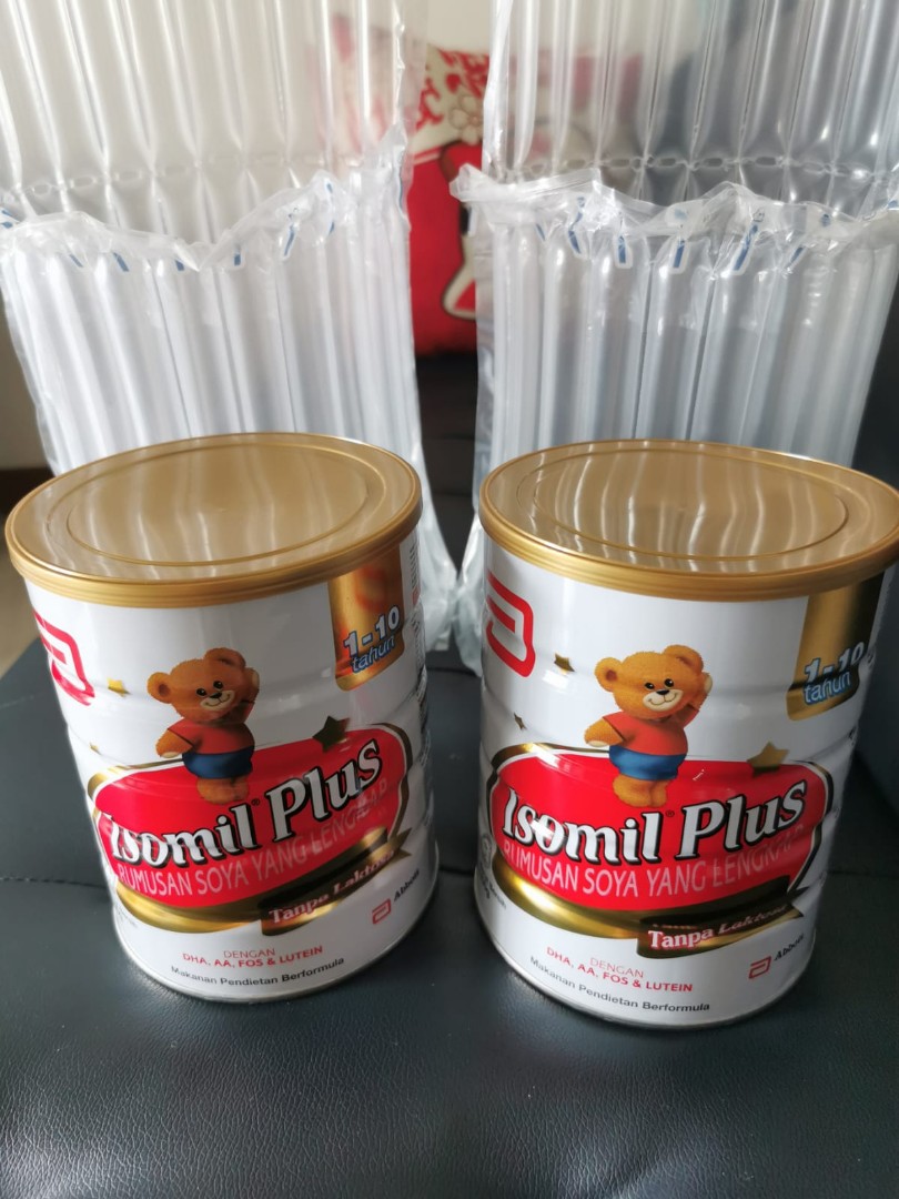 Isomil Plus 1-10 Years Old Soy Milk 850g, Babies & Kids, Nursing ...
