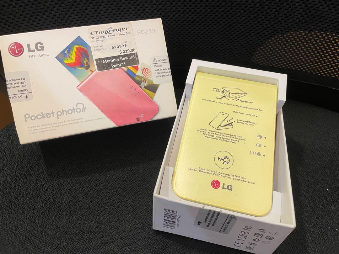 LG Pocket size photo printer, Computers & Tech, Printers, Scanners ...