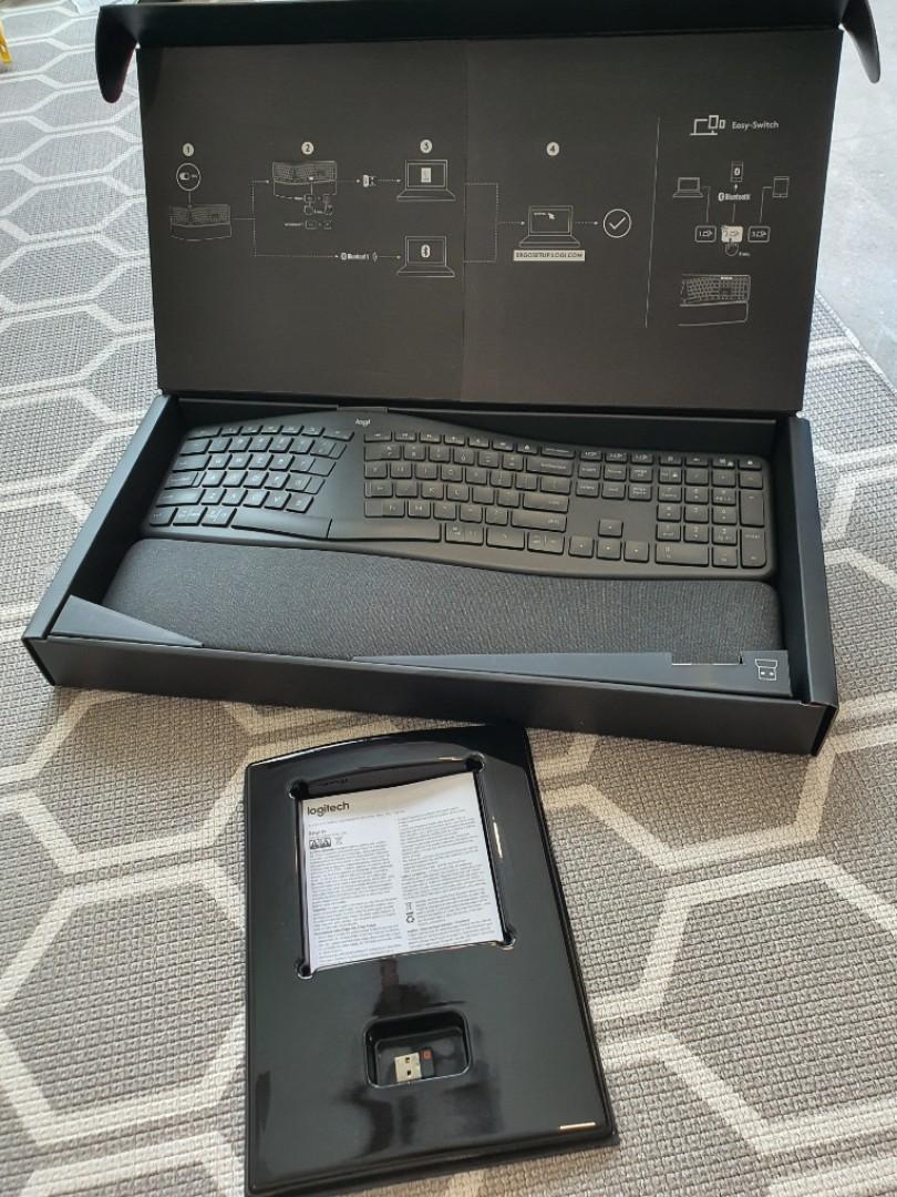 Logi Ergo Keyboard K860, Computers & Tech, Parts & Accessories ...