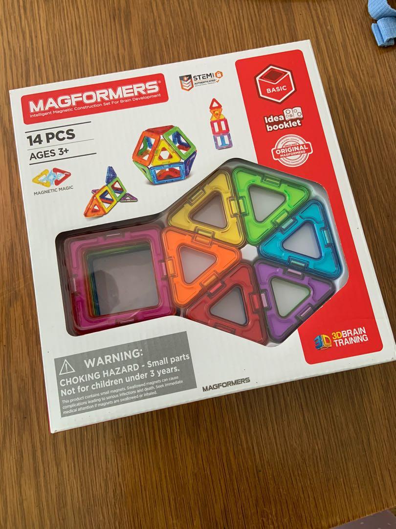 Magformers 14 piece set, Hobbies & Toys, Toys & Games on Carousell