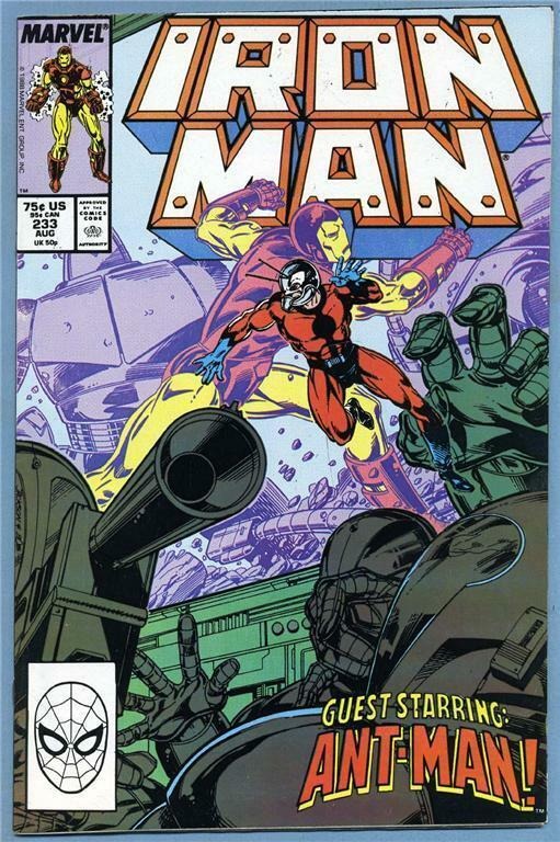 Marvel Comics: Iron Man #s 233-235 (Guest Starring: Spider-Man and Ant ...
