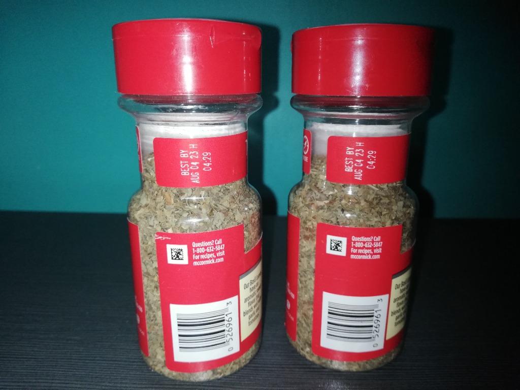 Mc Cormick Basil Leaves 17 grams, Food & Drinks, Spice & Seasoning on ...