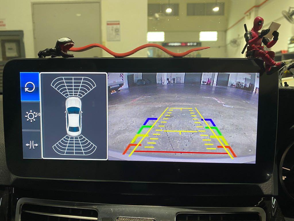 Mercedes W204 W207 W212 Led Reverse Camera With installation, Car ...