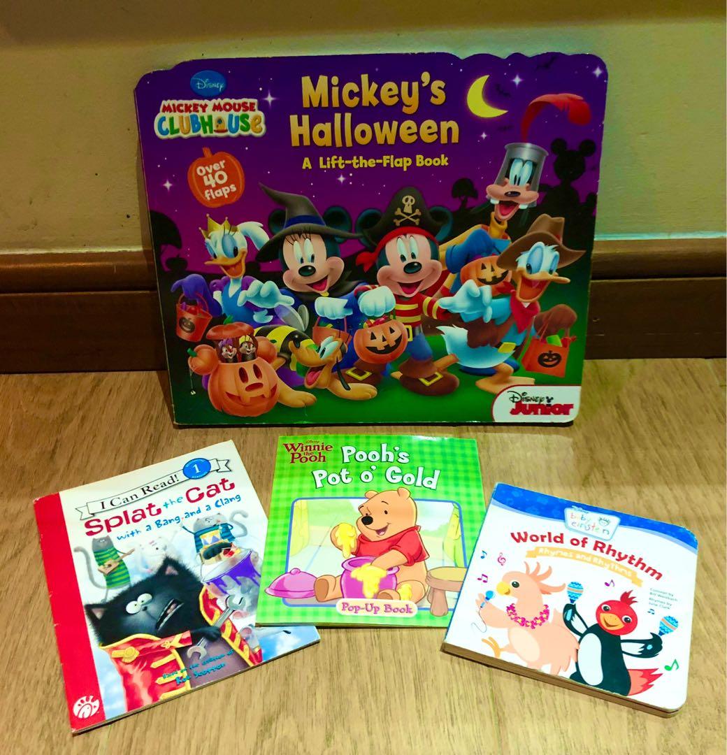 Mickey MOuse Lift a flap book- Pook up book - etc, Hobbies & Toys ...