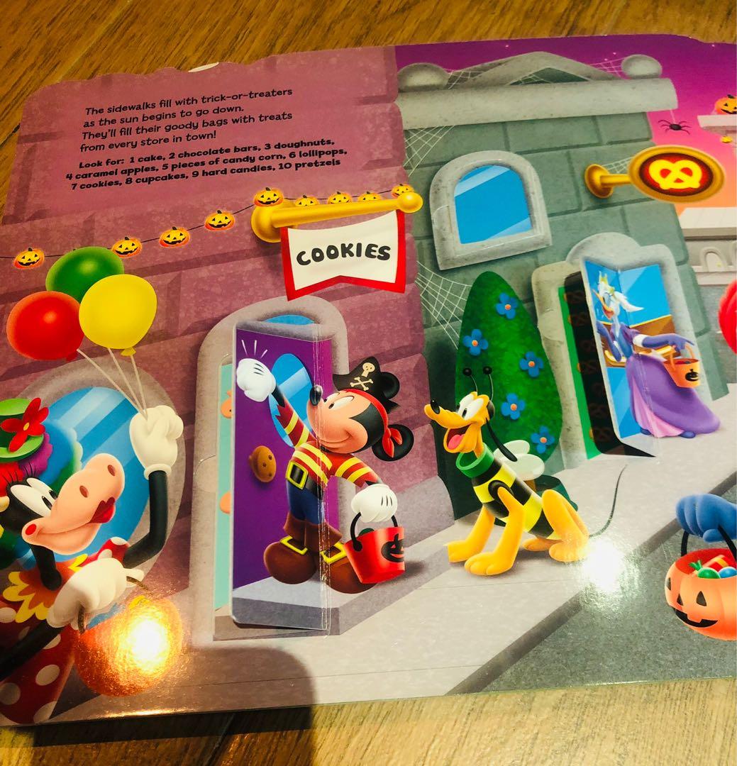 Mickey MOuse Lift a flap book- Pook up book - etc, Hobbies & Toys ...