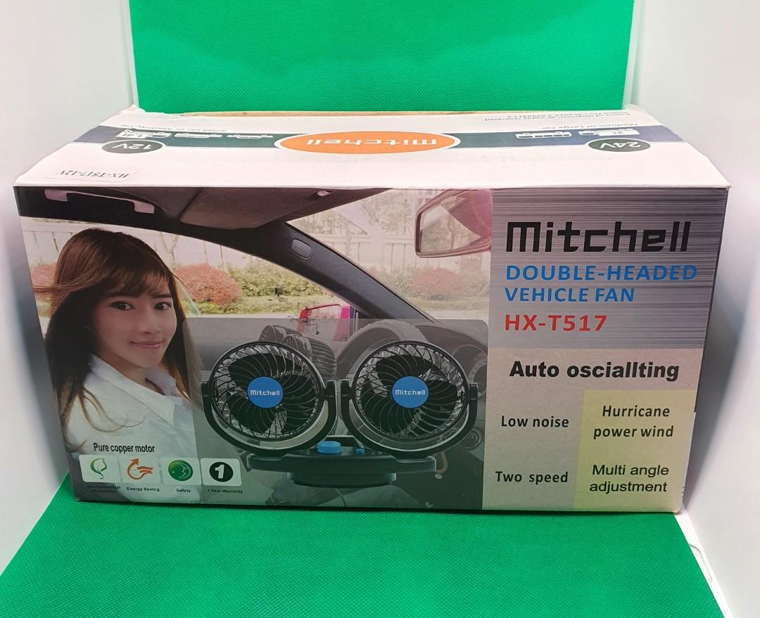 Mitchell Double Headed Vehicle Fan, Car Accessories, Accessories on ...