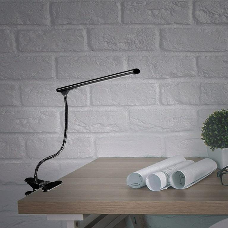 N10 CeSunlight LED Clip on Desk Lamp, Bed Headboard Light with Clamp ...