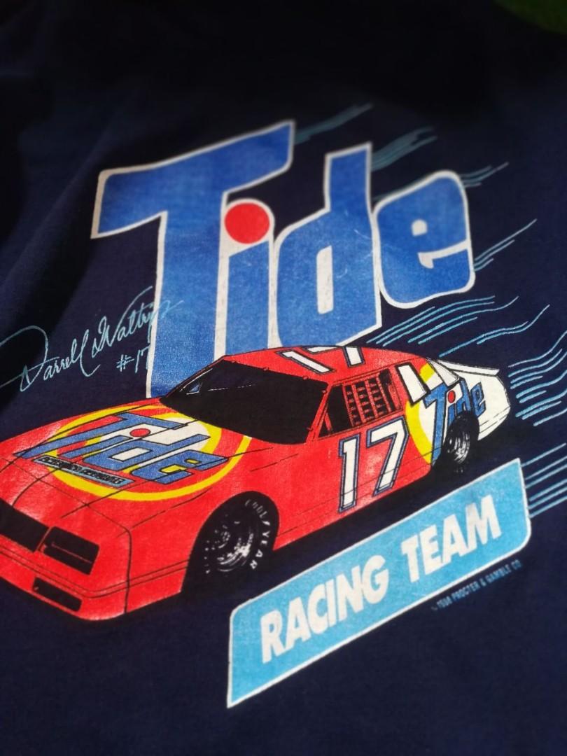 VTG 80's Nascar Tide Racing, Men's Fashion, Tops & Sets, Tshirts & Polo ...