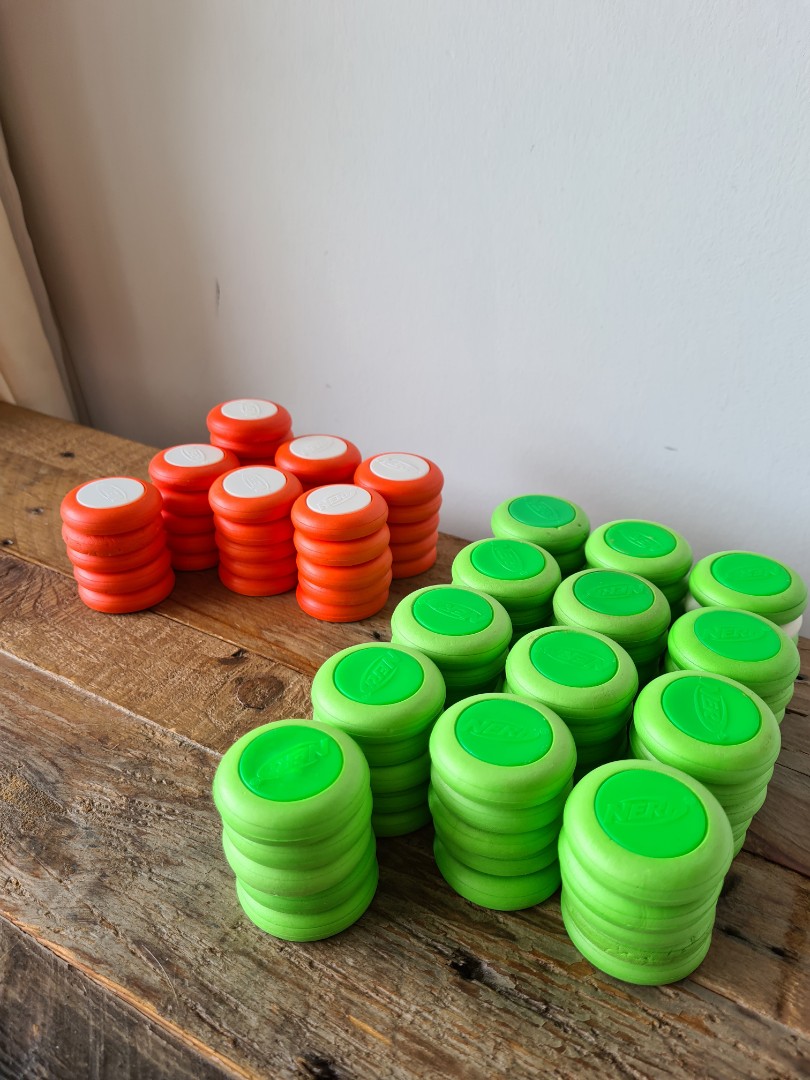 Nerf Disc Bullets, Hobbies & Toys, Toys & Games on Carousell