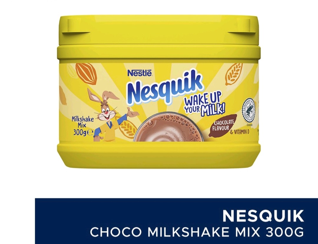 Nestle Nesquik Choco Drink 300g, Food & Drinks, Beverages on Carousell
