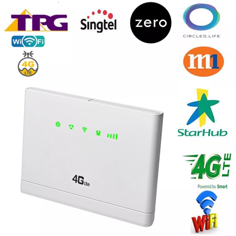 New Unlocked 300Mbps Wifi Routers 4G LTE CPE Mobile Router with LAN ...