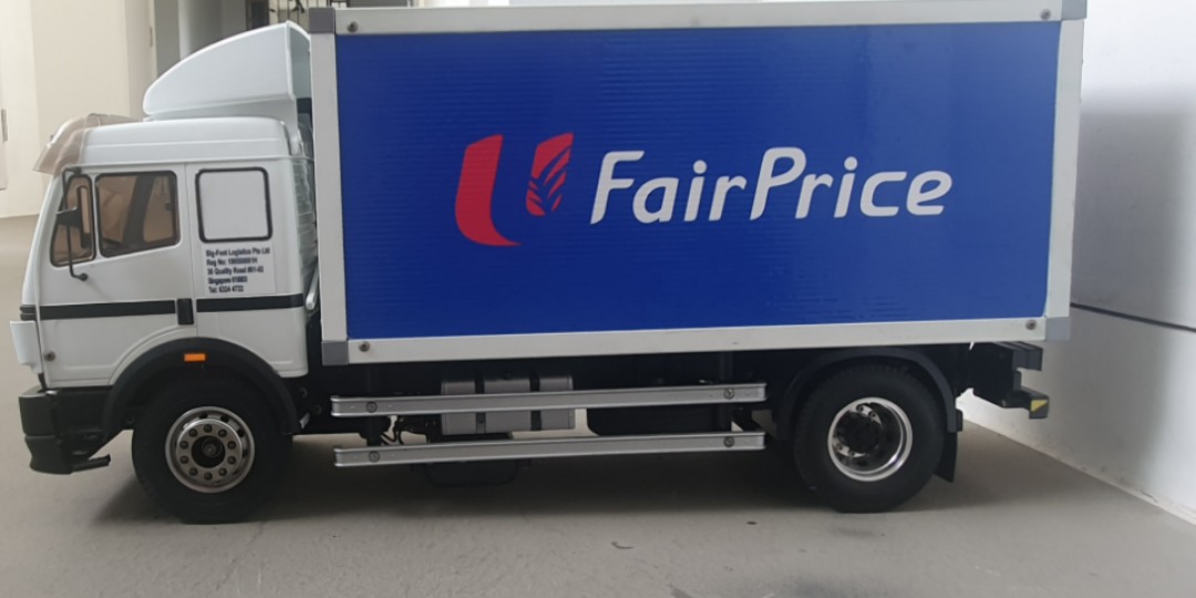 Ntuc Fairprice Delivery truck, Hobbies & Toys, Toys & Games on Carousell