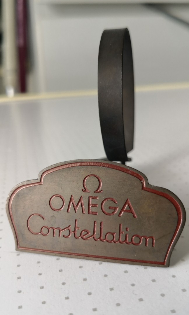 Omega Constellation Vintage Brass Watch Stand, Men's Fashion, Watches ...
