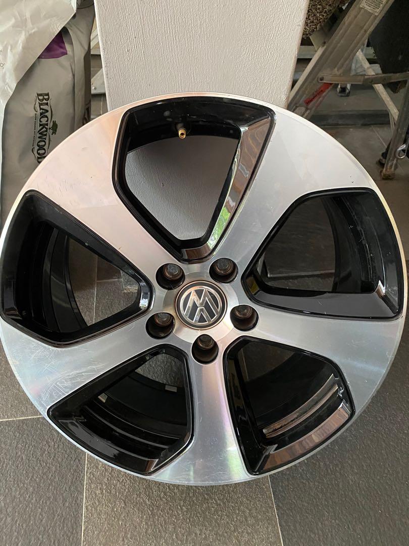 Original VW Golf GTI MK7 Rim 1 piece , Auto Accessories on Carousell