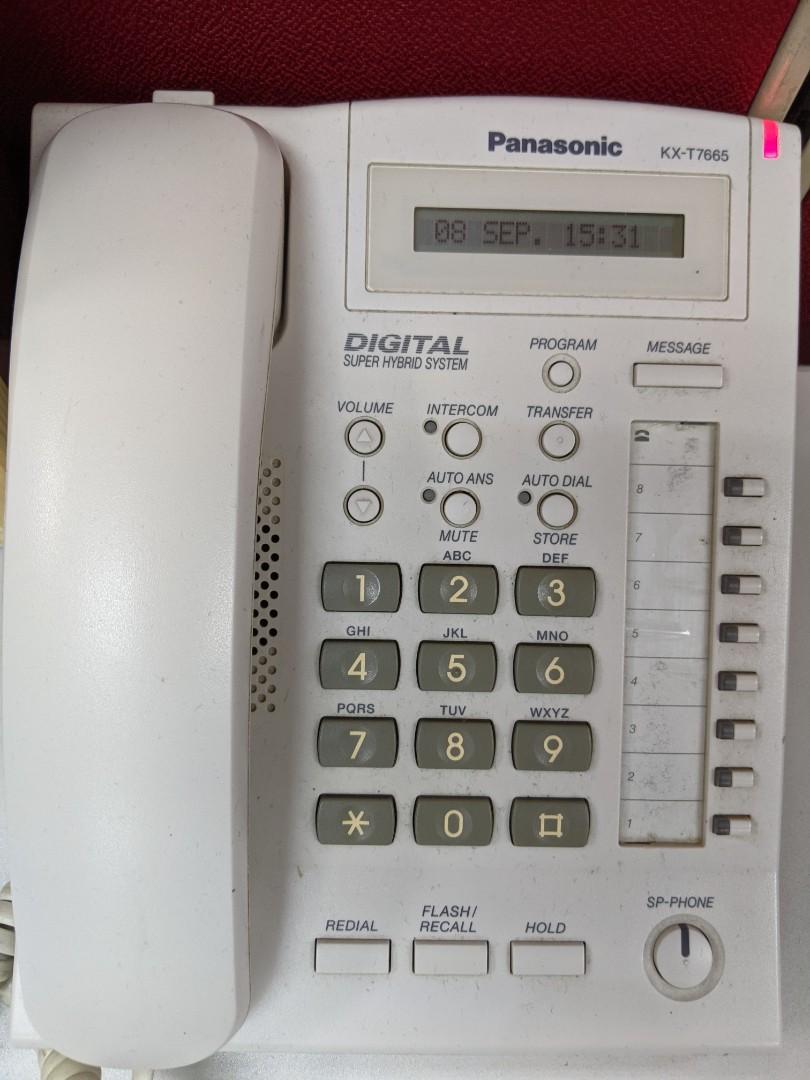 Panasonic office phone, Computers & Tech, Office & Business Technology ...