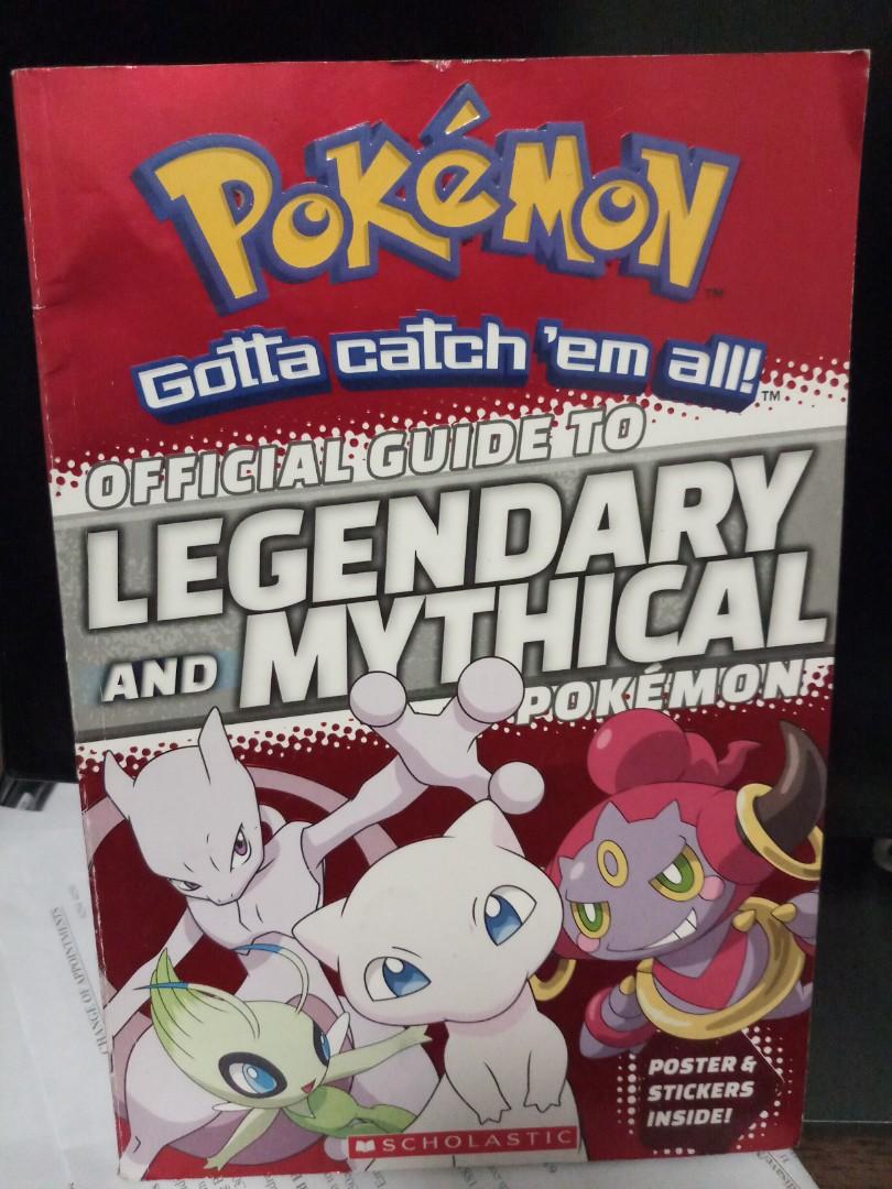 Pokemon Official guide to Legendary and Mythical Pokemon, Hobbies ...