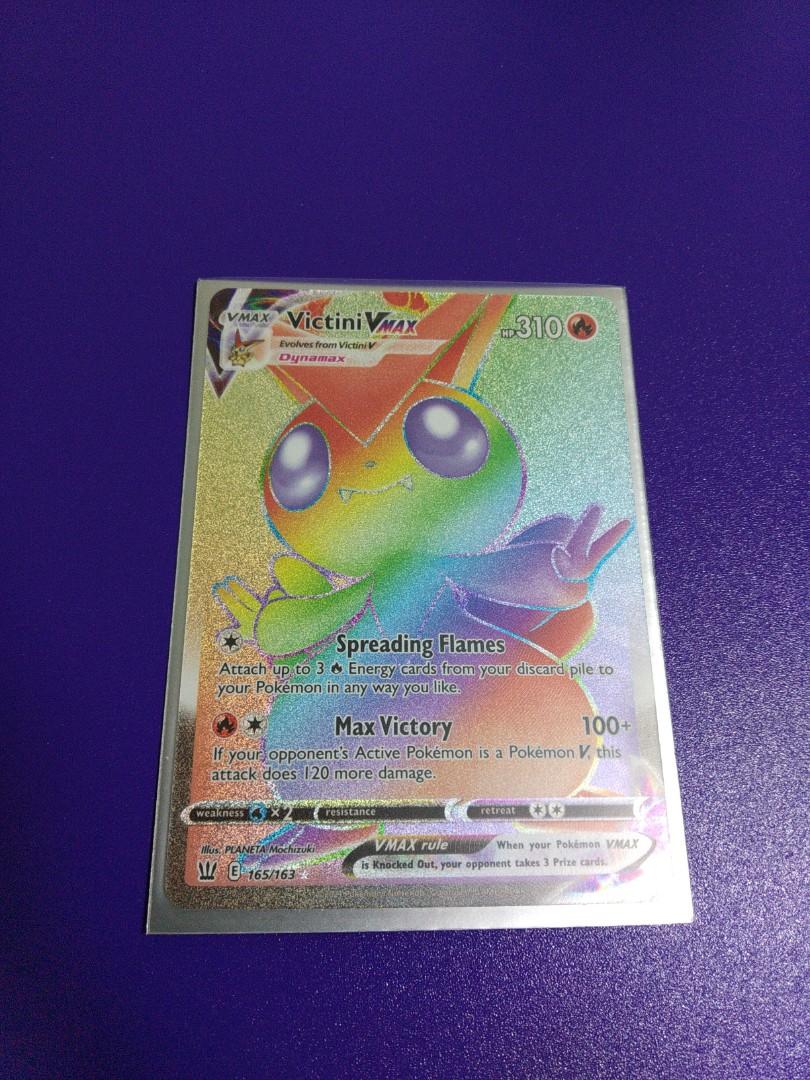 Pokemon TCG Victini Vmax Hyper Rare - SS5 Battle Styles, Hobbies & Toys ...