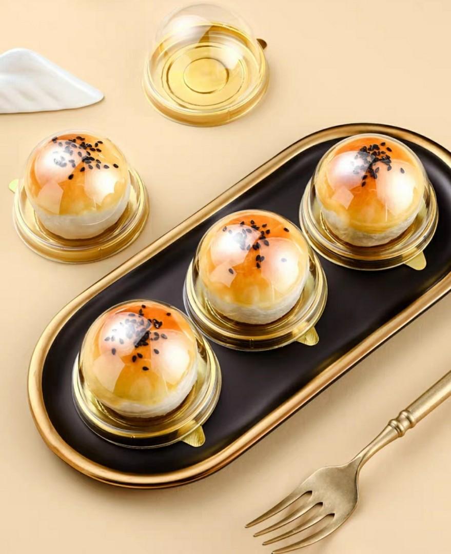 Ready Stock~ 50pcs Mooncake Packaging Box with Cover Mooncake Tray ...