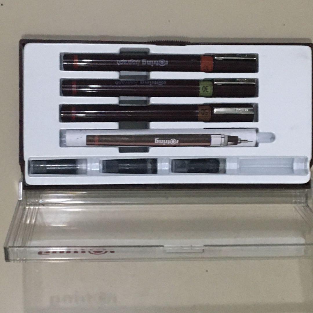 Rotring t square and techpen, Hobbies & Toys, Stationary & Craft ...