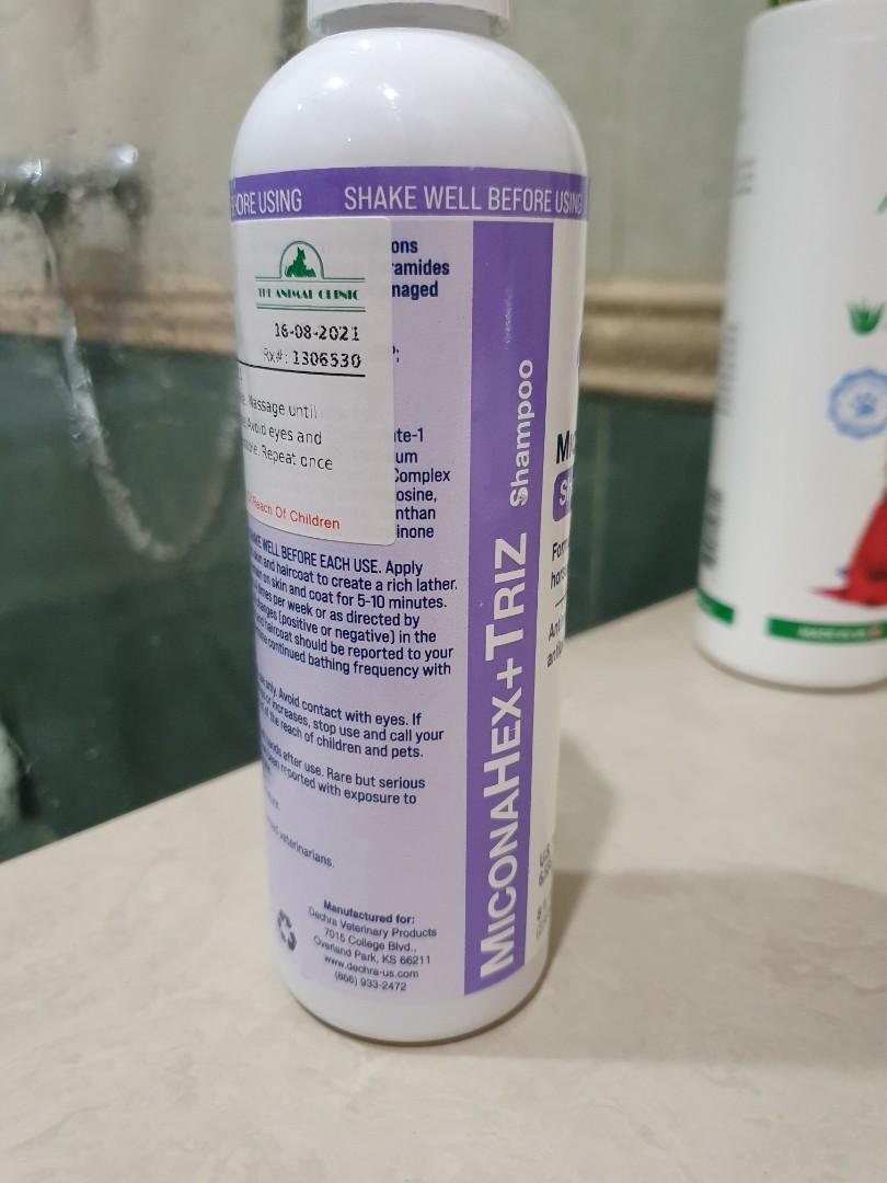 Shampoo MICONAHEX + TRIZ, Pet Supplies, Health & Grooming on Carousell