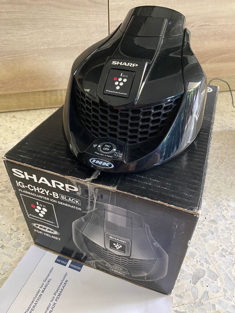 Sharp Plasma cluster ion generator for helmet, Motorcycles, Motorcycle ...