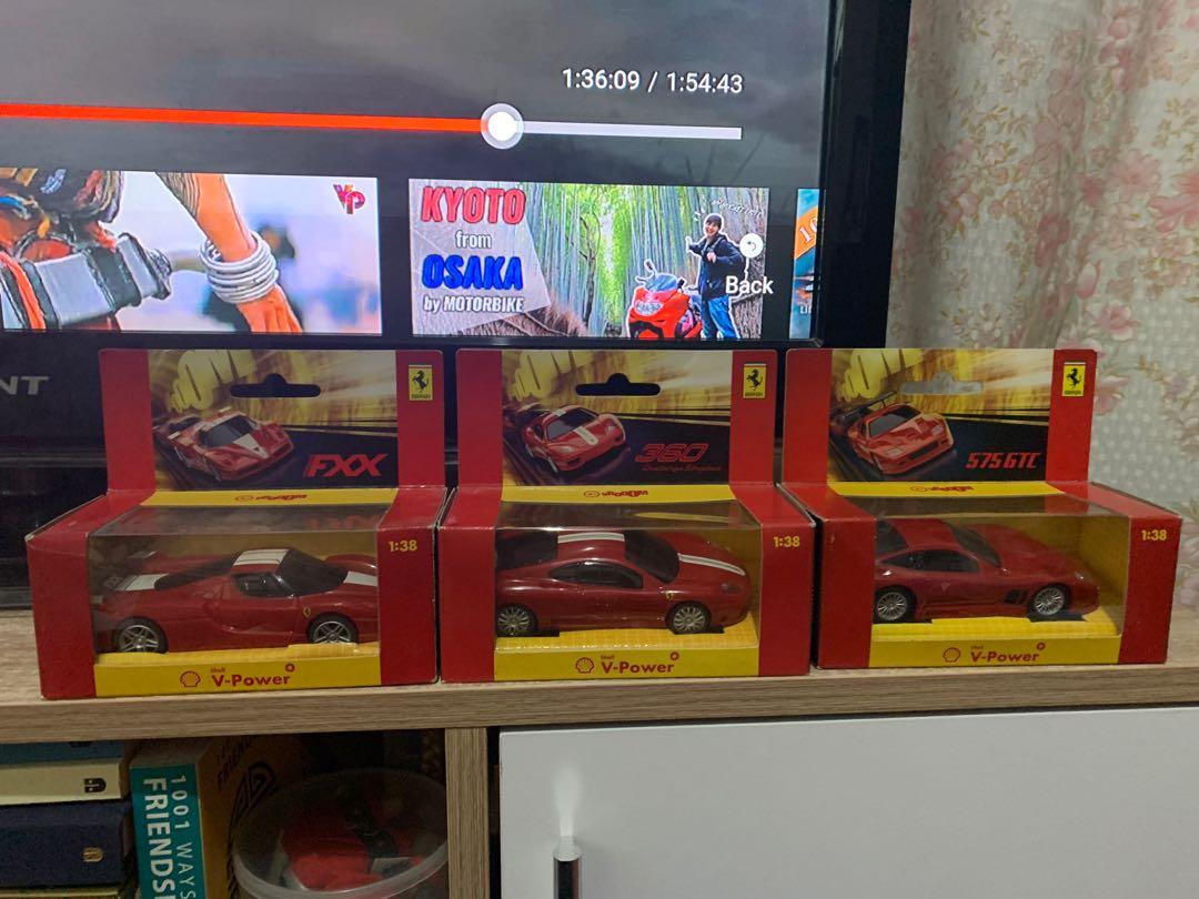 Shell x Ferrari 1:38 Scale cars, Hobbies & Toys, Toys & Games on Carousell