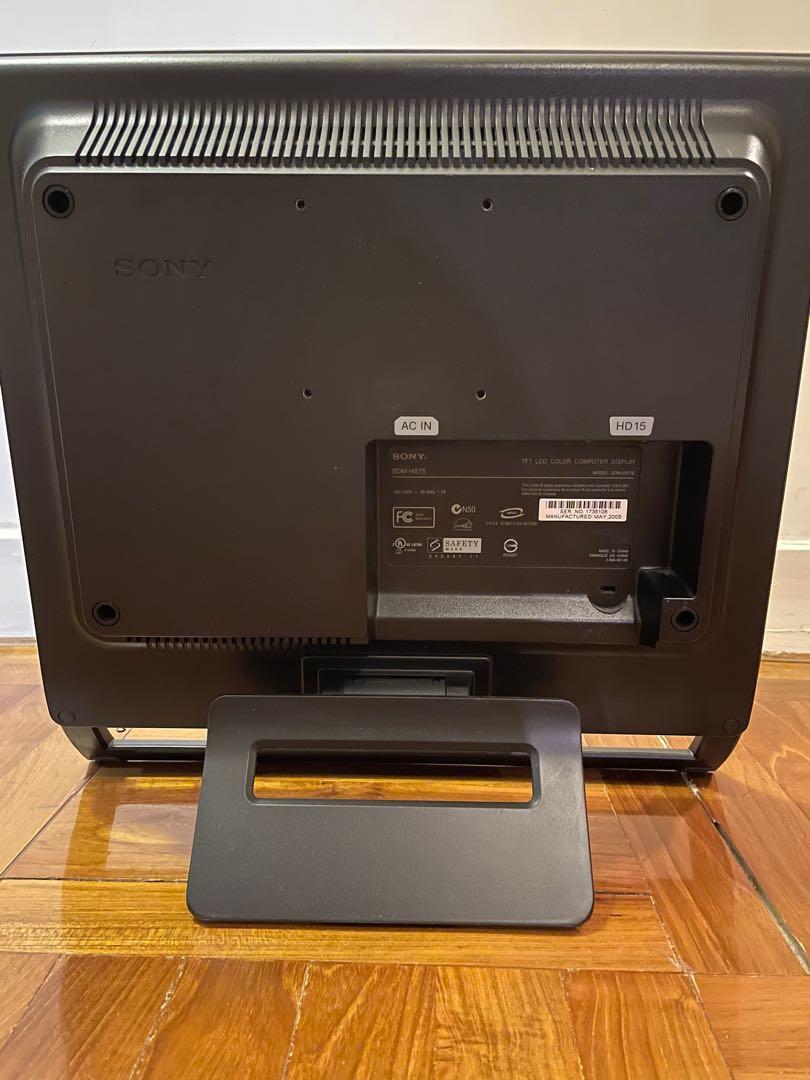 Sony 17" Monitor SDM-HS75, 電腦＆科技, 電腦周邊及配件, 電子屏幕 - Carousell