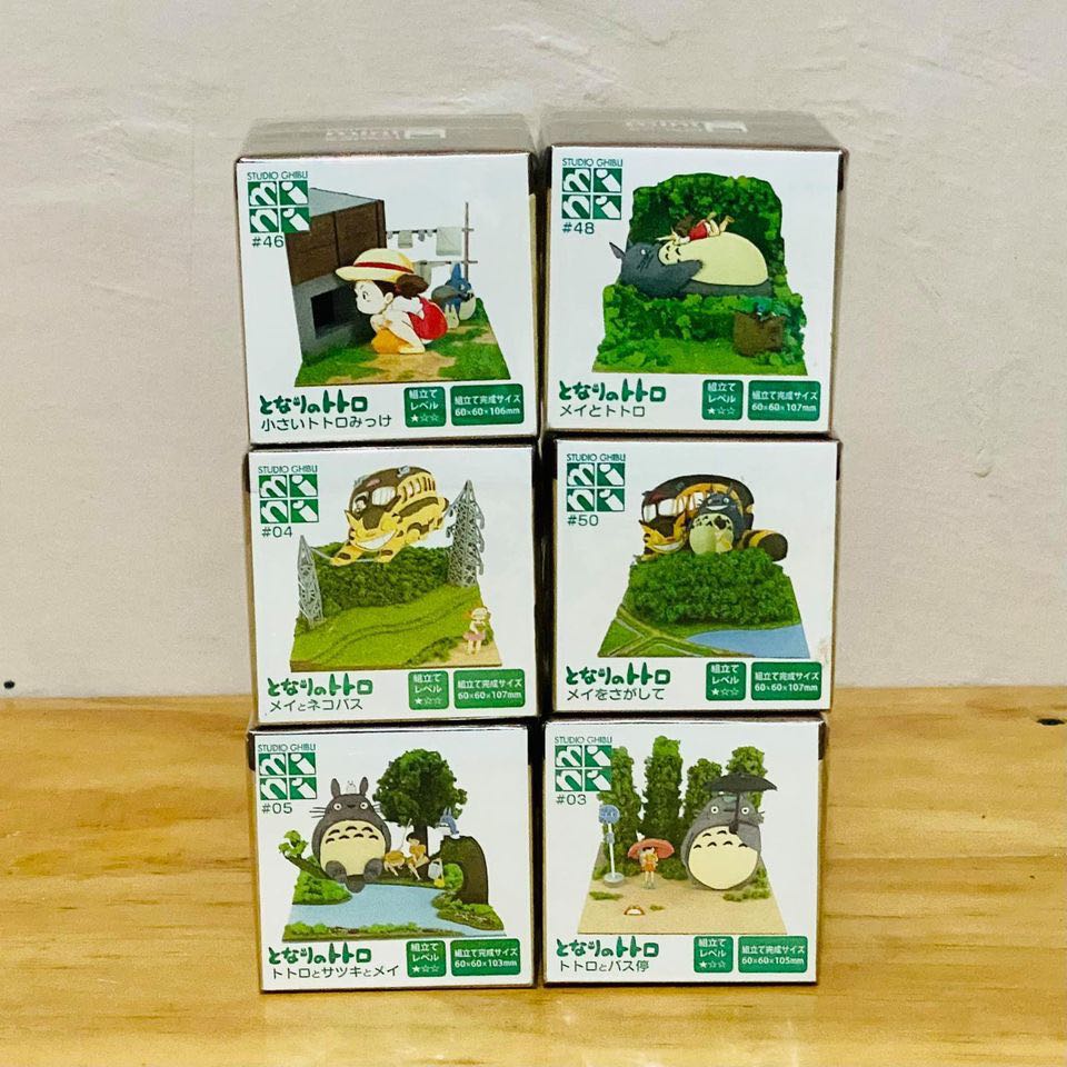Studio Ghibli Mini Paper Craft Kit, Hobbies & Toys, Toys & Games on ...