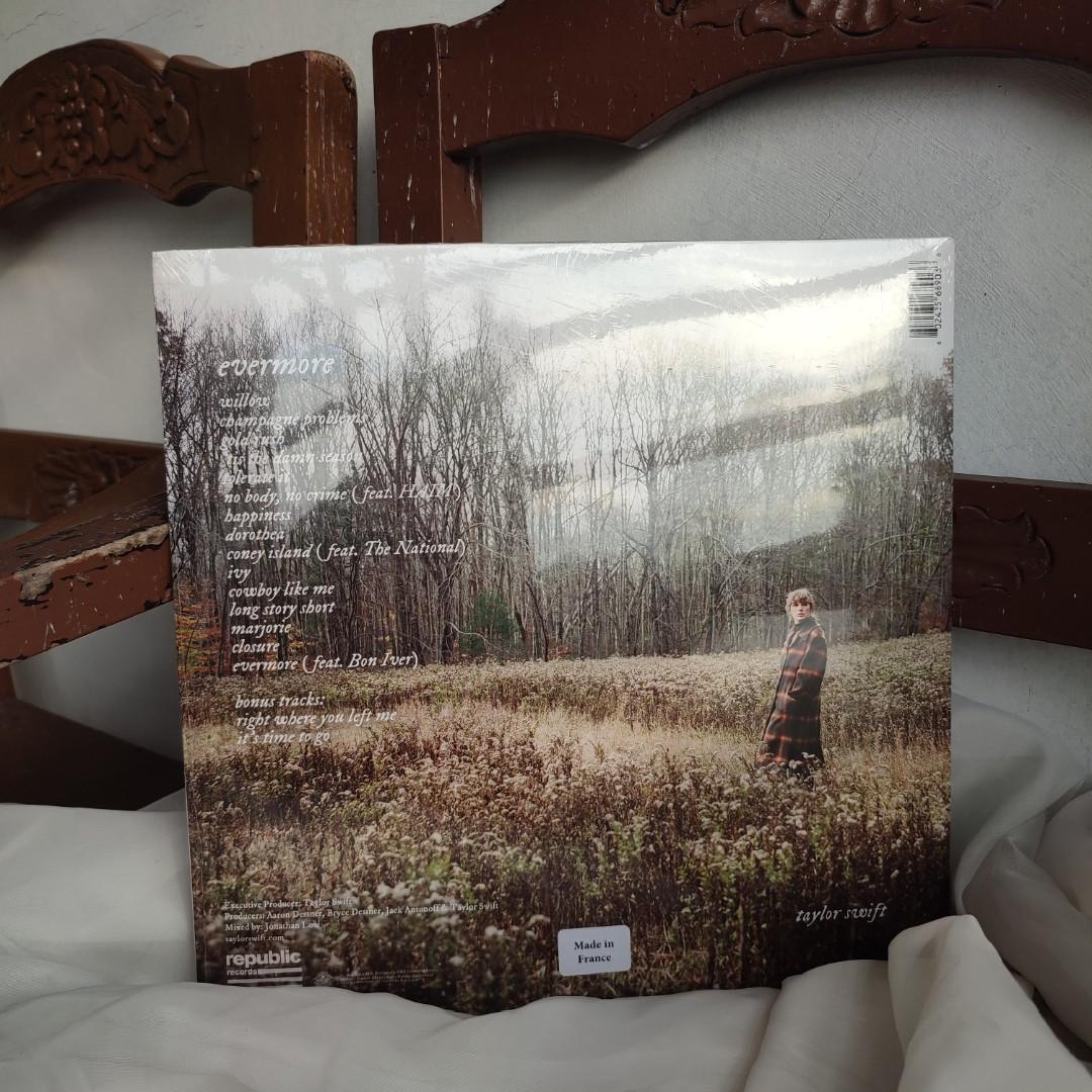 TAYLOR SWIFT EVERMORE TARGET EXCLUSIVE RED VINYL, Hobbies & Toys, Music ...