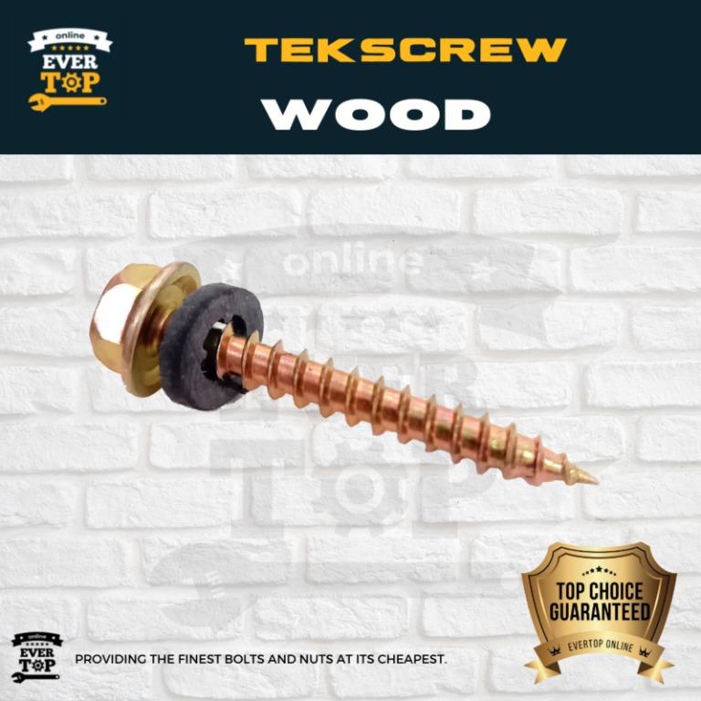 TEKSCREW FOR WOOD AND STEEL (sold per hundred) | EverTop Online ...