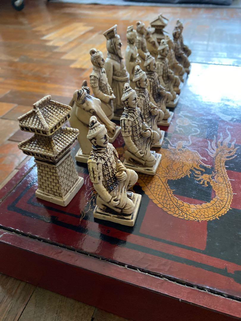 Terracotta Soldiers (English) Chess Set, Hobbies & Toys, Toys & Games ...
