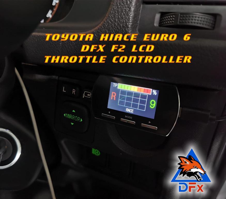 Toyota Hiace Euro6 2021 DFx F2 Throttle Controller Speed Booster ...