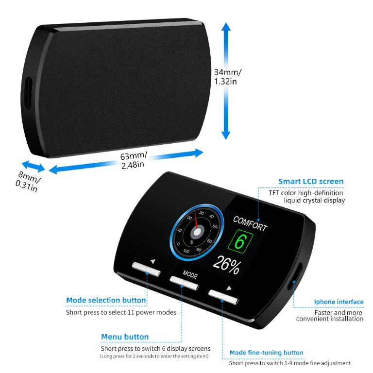 Toyota Hiace Euro6 2021 DFx F2 Throttle Controller Speed Booster ...