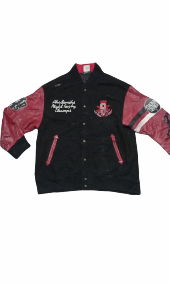 VARSITY LEATHER STADIUM SERIES JACKET, Men's Fashion, Coats, Jackets ...