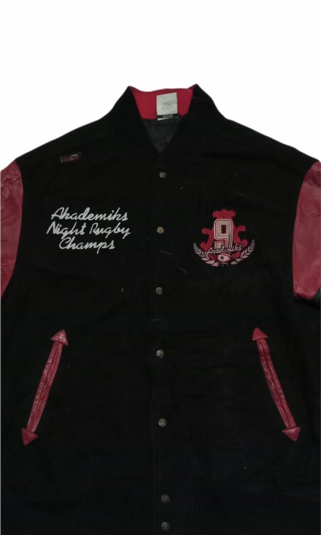 VARSITY LEATHER STADIUM SERIES JACKET, Men's Fashion, Coats, Jackets ...