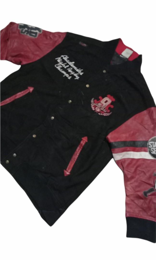 VARSITY LEATHER STADIUM SERIES JACKET, Men's Fashion, Coats, Jackets ...