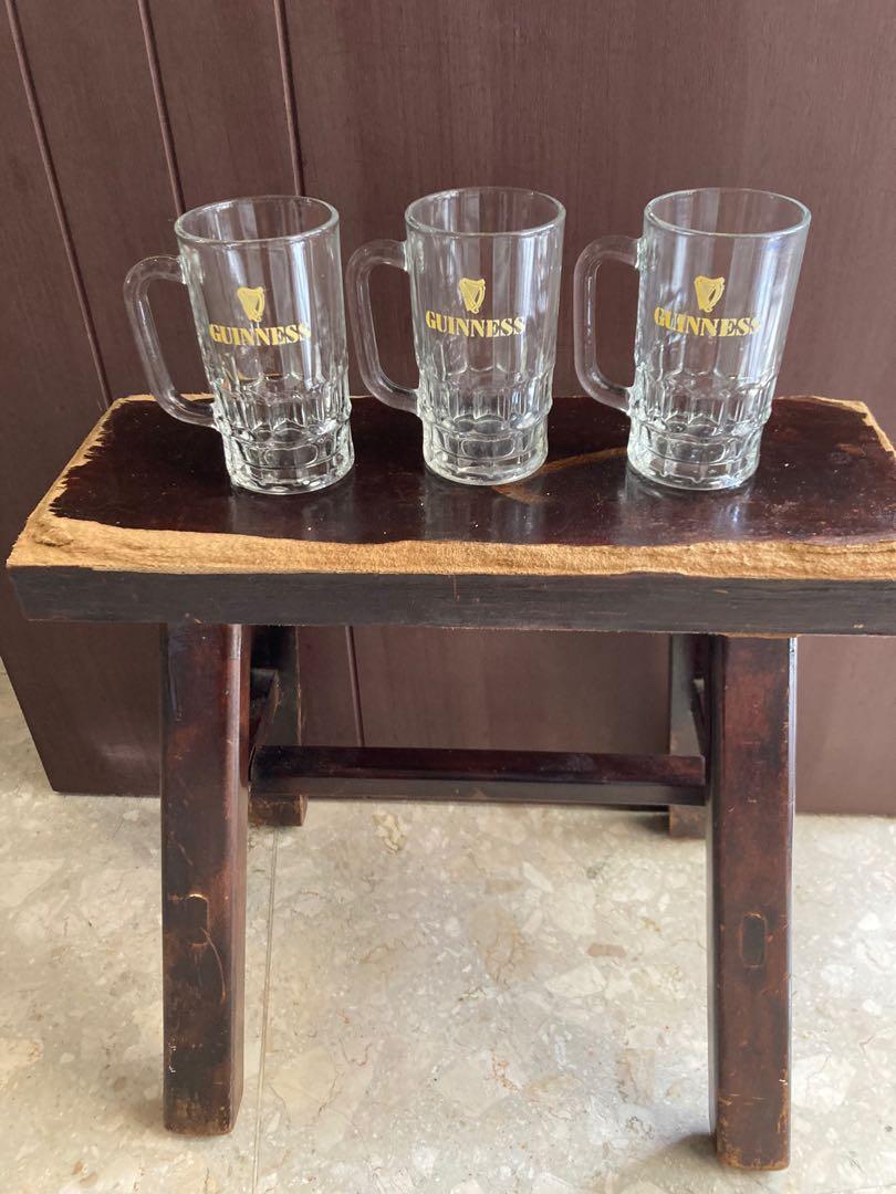 Vintage Guinness beer glass, Hobbies & Toys, Memorabilia & Collectibles ...