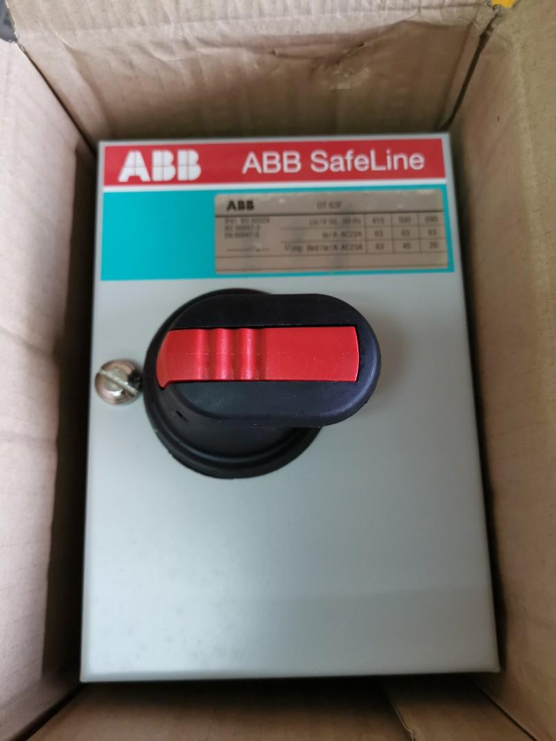 WTS ABB Enclosed Load Break Switch, Furniture & Home Living, Home ...