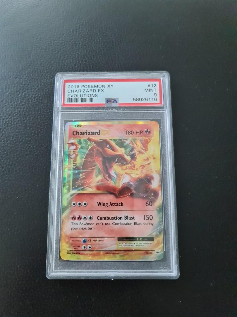 2016 CHARIZARD EX Pokemon XY Evolutions #12 PSA 9, Hobbies & Toys, Toys ...