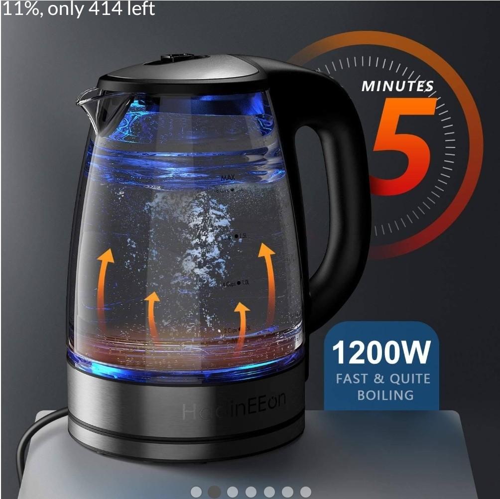 2L Variable Temperature Electric Kettle, 1200W, TV & Home Appliances ...