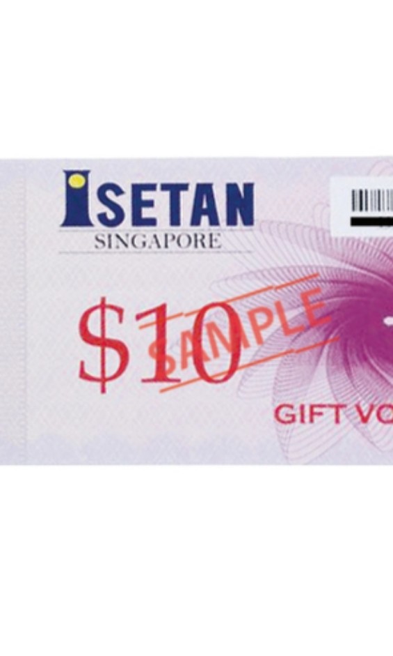$50 Isetan Voucher, Tickets & Vouchers, Vouchers on Carousell