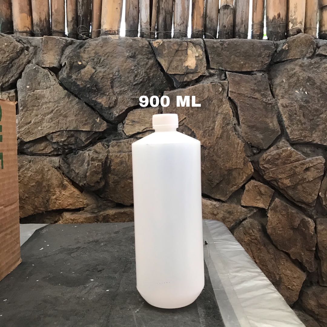 900 ML CYLINDRICAL HDPE BOTTLE, Beauty & Personal Care, Sanitizers ...