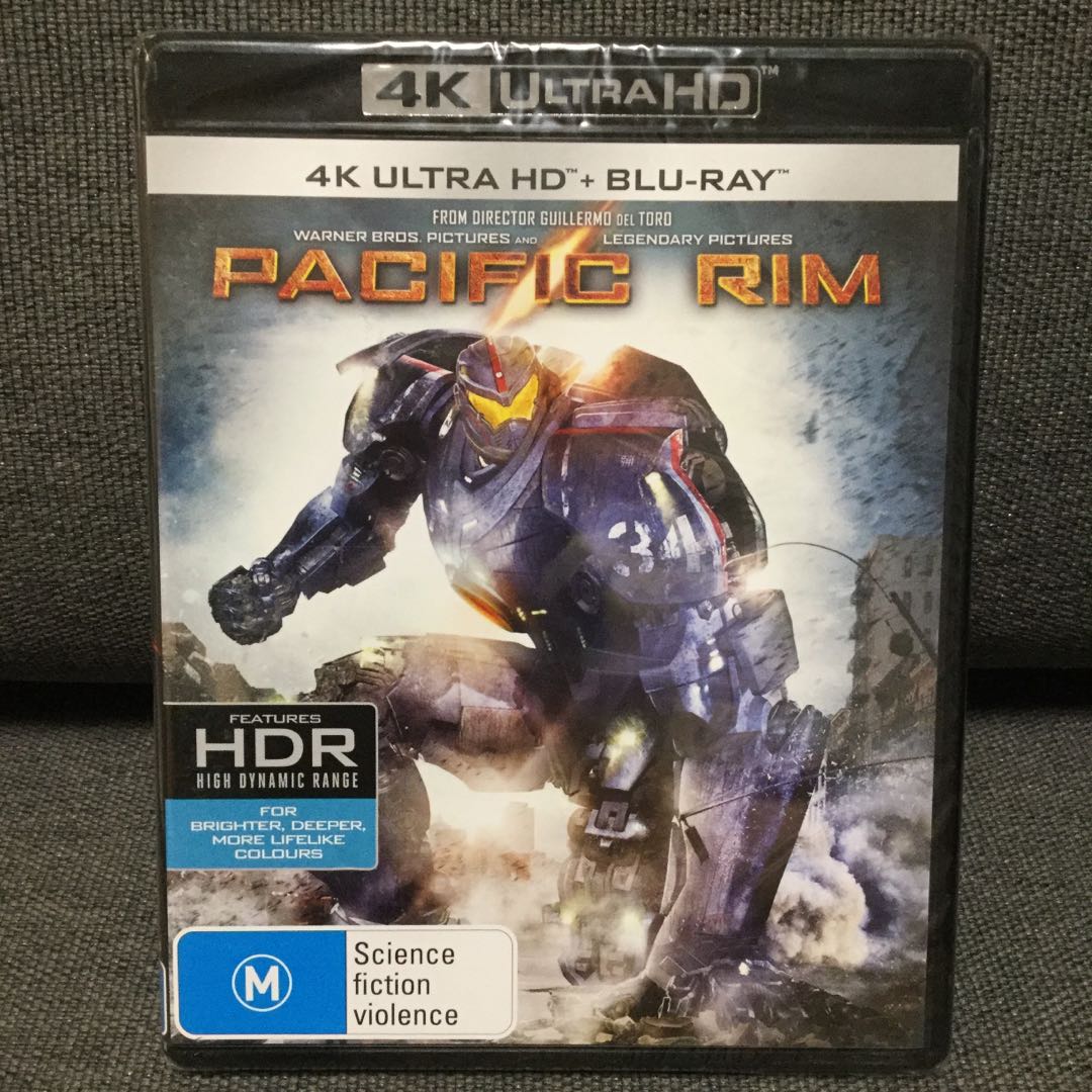 中字 PACIFIC RIM 4K UHD + 2K BLU-RAY 悍戰太平洋 藍光, 興趣及遊戲, 音樂、樂器 & 配件, 音樂與媒體 ...