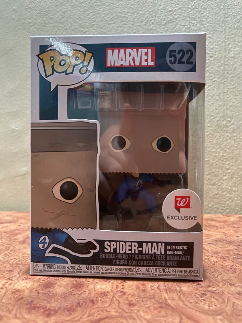 Funko Pop Marvel: Spider-Man #522, Walgreens Exclusive, Hobbies & Toys ...