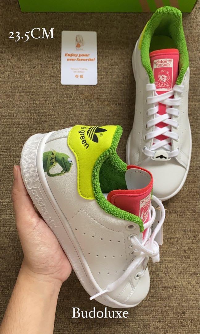 Adidas Kermit stan smith collab, Women's Fashion, Footwear, Sneakers on ...