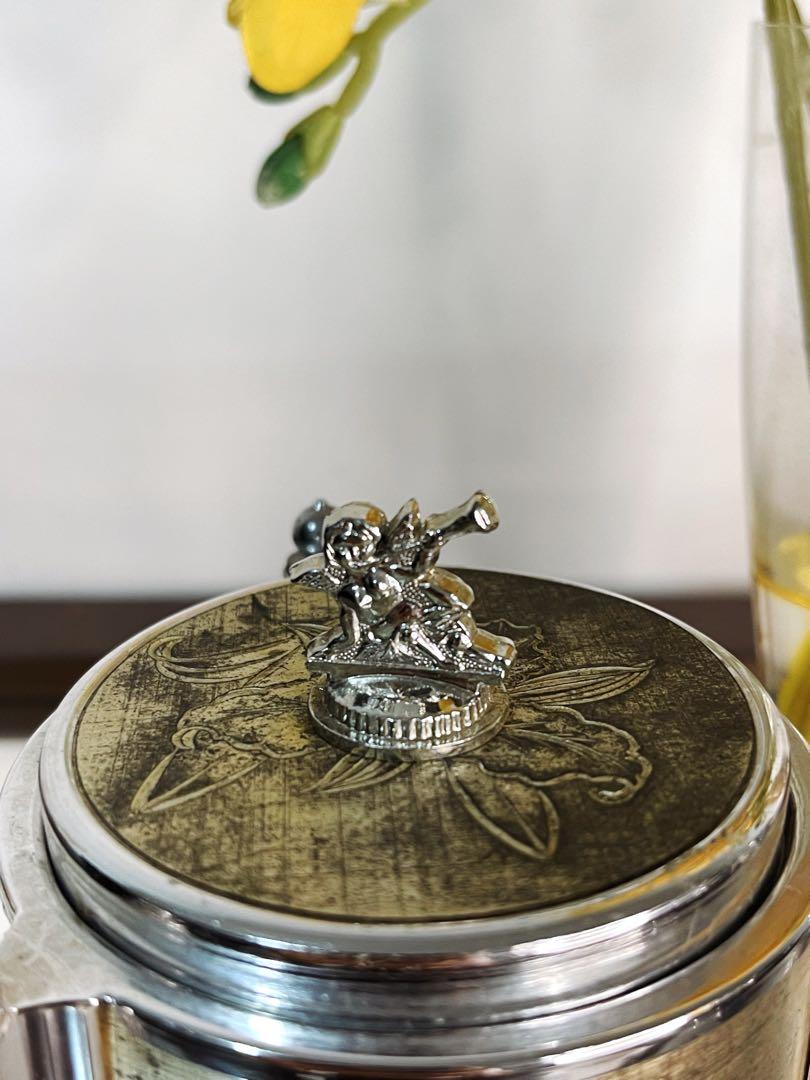 Antique Brass Music Box Made In Paris, Furniture & Home Living, Home ...