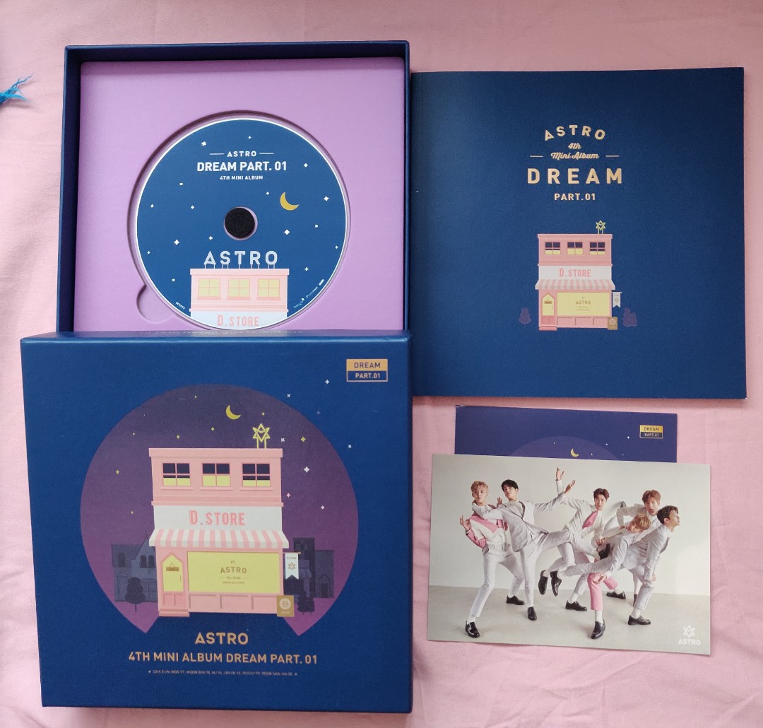 ASTRO Dream Part 1 Night Ver, Hobbies & Toys, Memorabilia ...