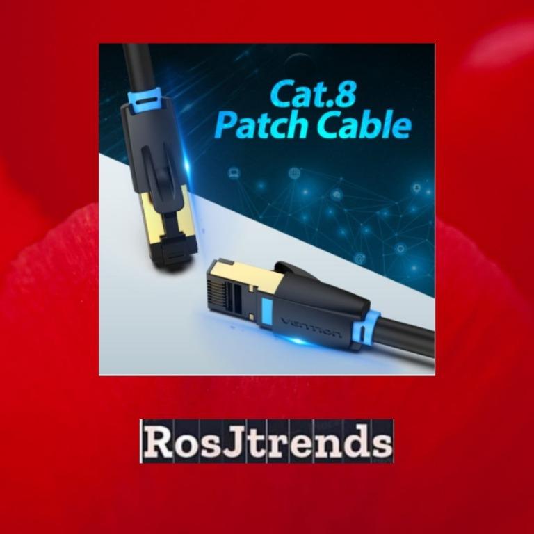 CAT8 Ethernet Lan Cable, Computers & Tech, Parts & Accessories, Cables ...