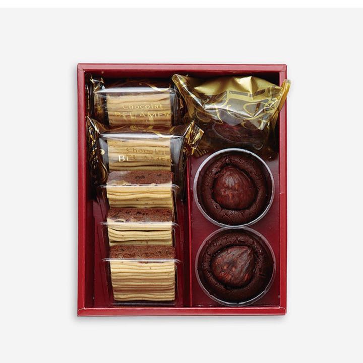 Chocolat BEL AMER和栗8入二重精選, 嘢食 & 嘢飲, 冰凍食物 - Carousell