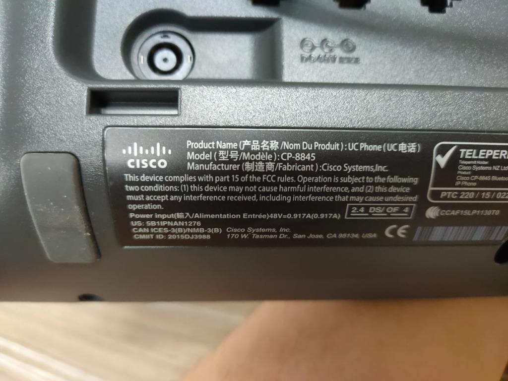 Cisco IP Phone 8845, Audio, Other Audio Equipment on Carousell